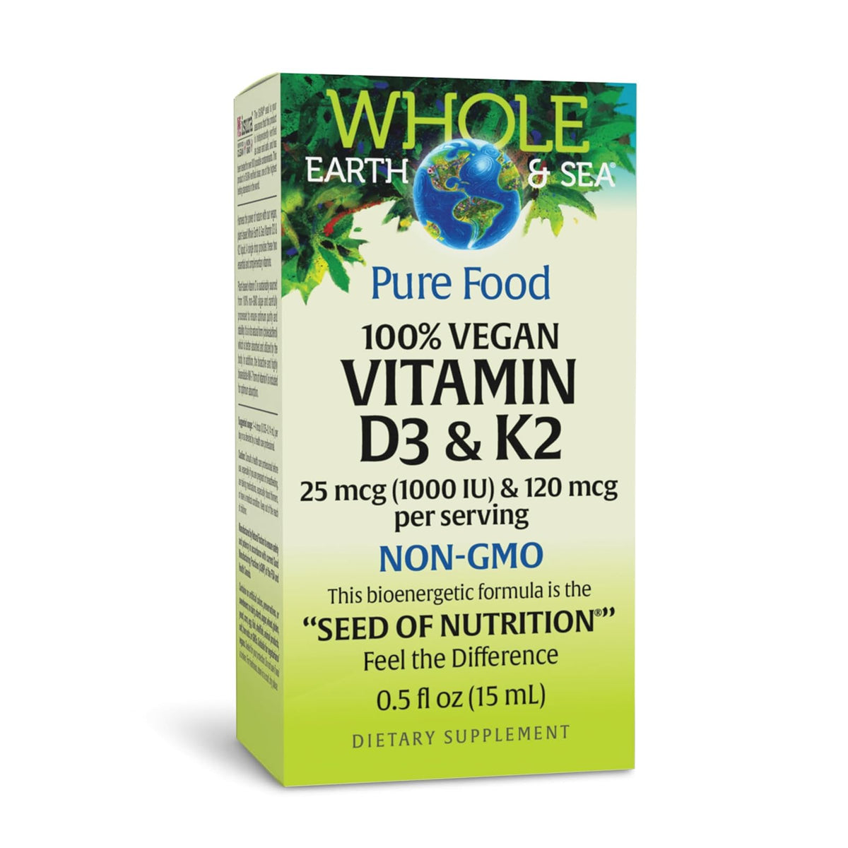 Natural Factors Vegan Vitamin D3 capsules