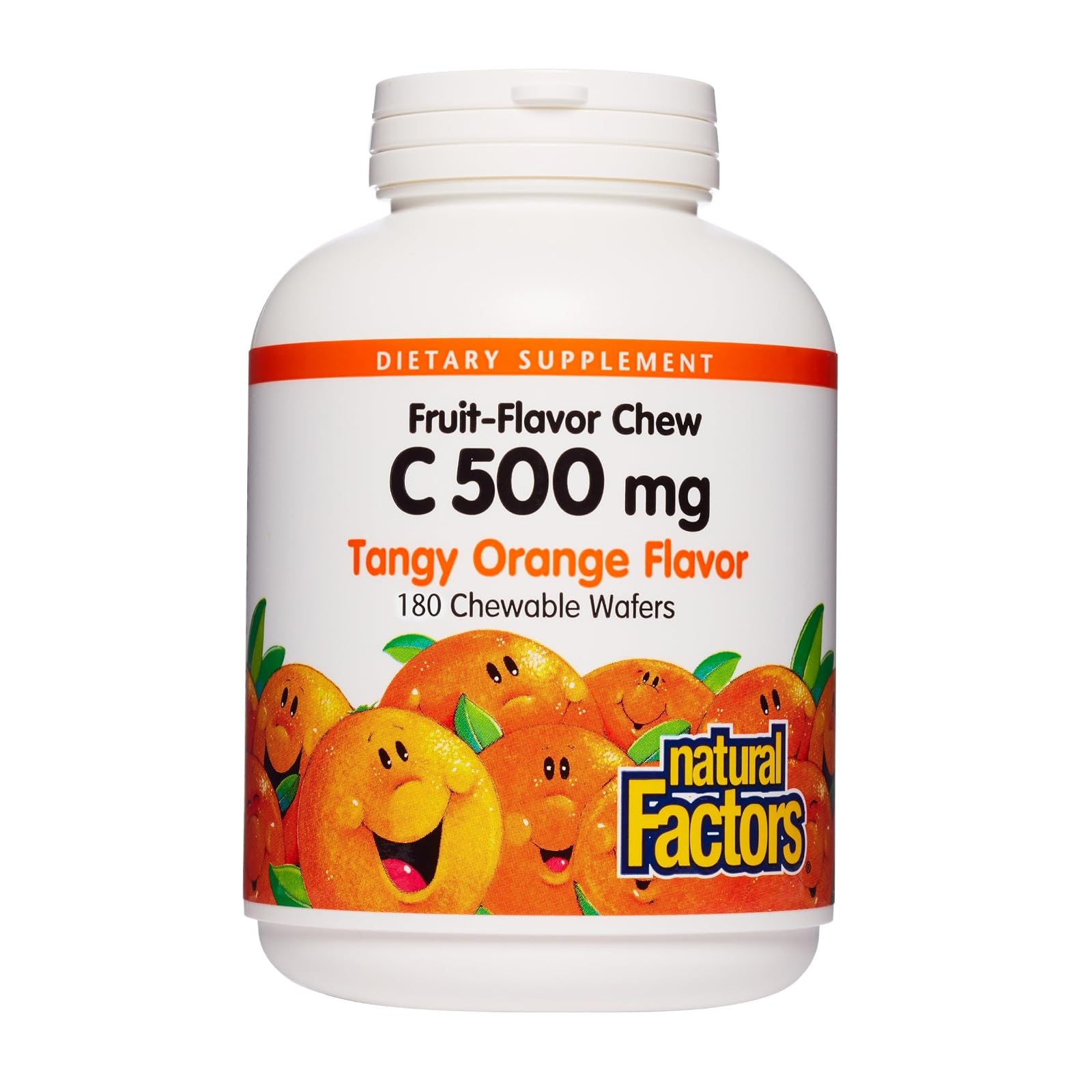 Natural Factors vitamin C chewable wafers