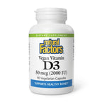 Natural Factors vitamin D3 50 mcg capsules