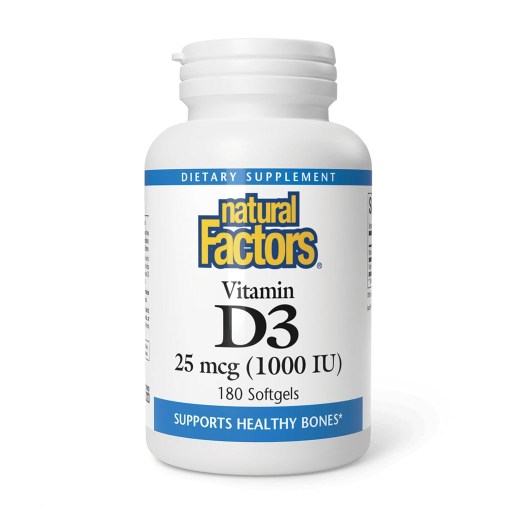 Natural Factors Vitamin D3 benefits