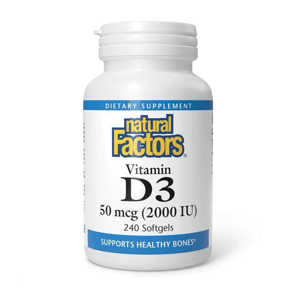 Natural Factors Vitamin D3 benefits