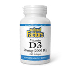 Natural Factors Vitamin D3 benefits