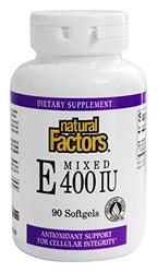 Natural Factors Vitamin E softgels