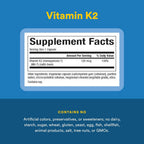 natural factors vitamin k2 for heart support