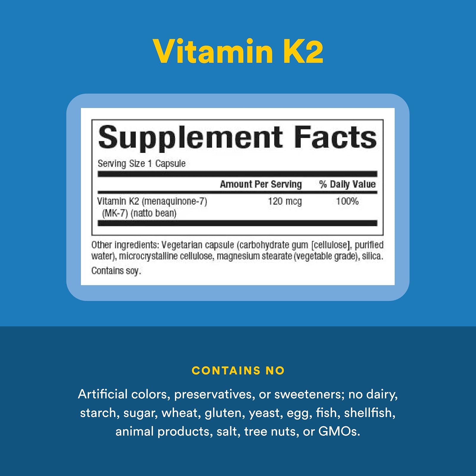 natural factors vitamin k2 for heart support