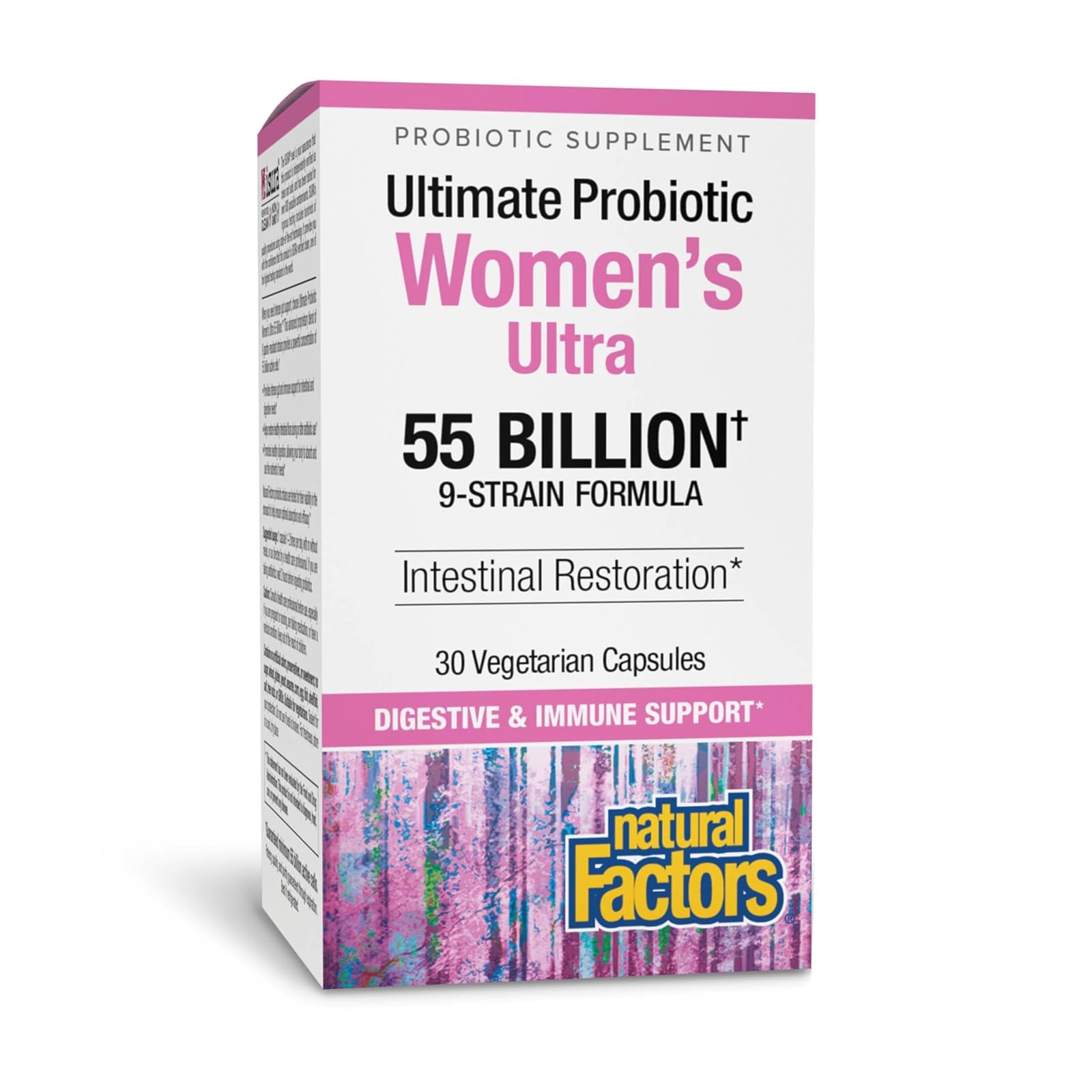 Natural Factors women's probiotic capsules