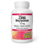 Natural Factors Zinc Bisglycinate capsules