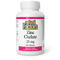Natural Factors zinc chelate benefits