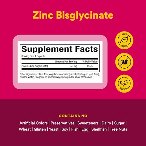 natural factors zinc for vitality