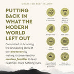 natural fat burner beef tallow capsules