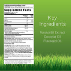 natural fat-loss support with Forskolin