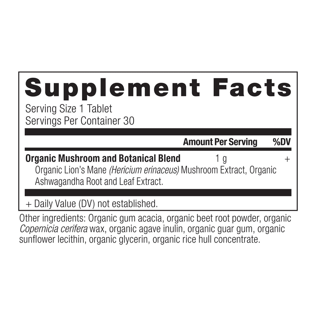 Natural fatigue relief with mushrooms