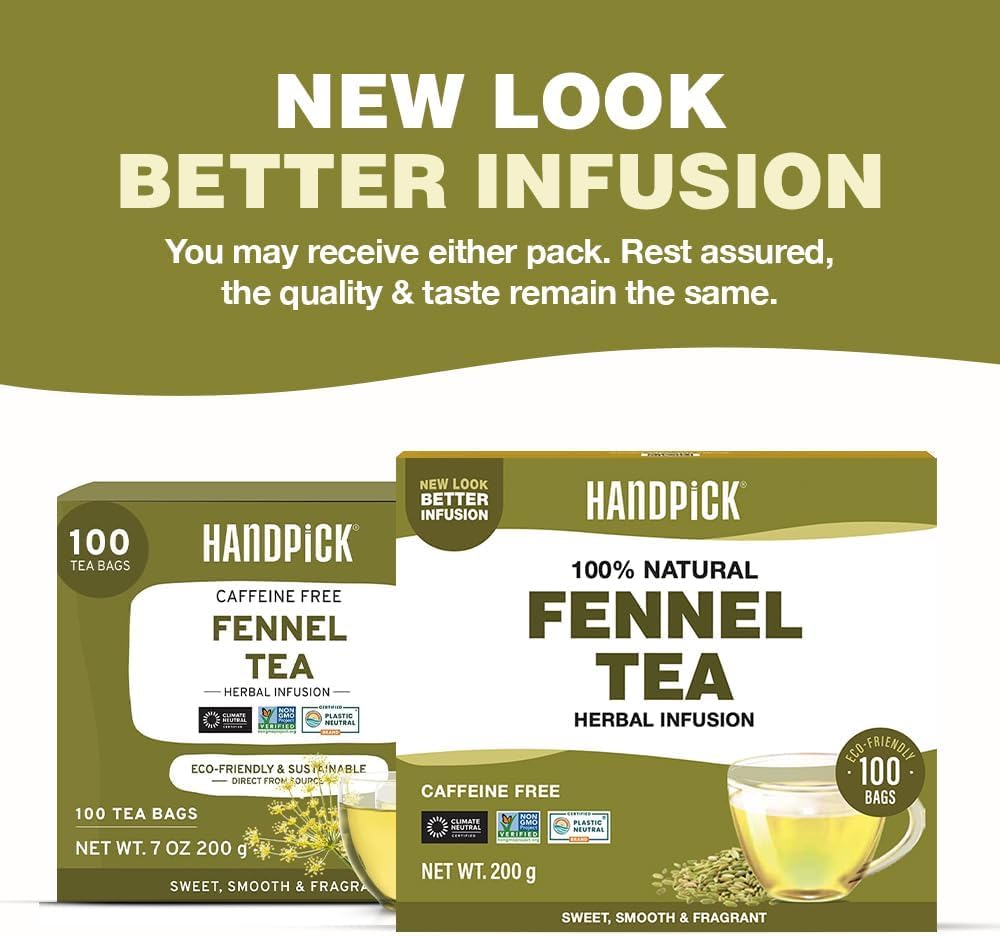 natural fennel seed tea bags