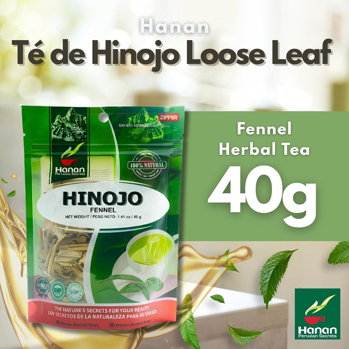 natural fennel tea for digestion