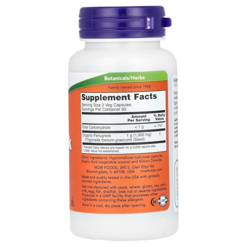 natural fenugreek supplement for wellness