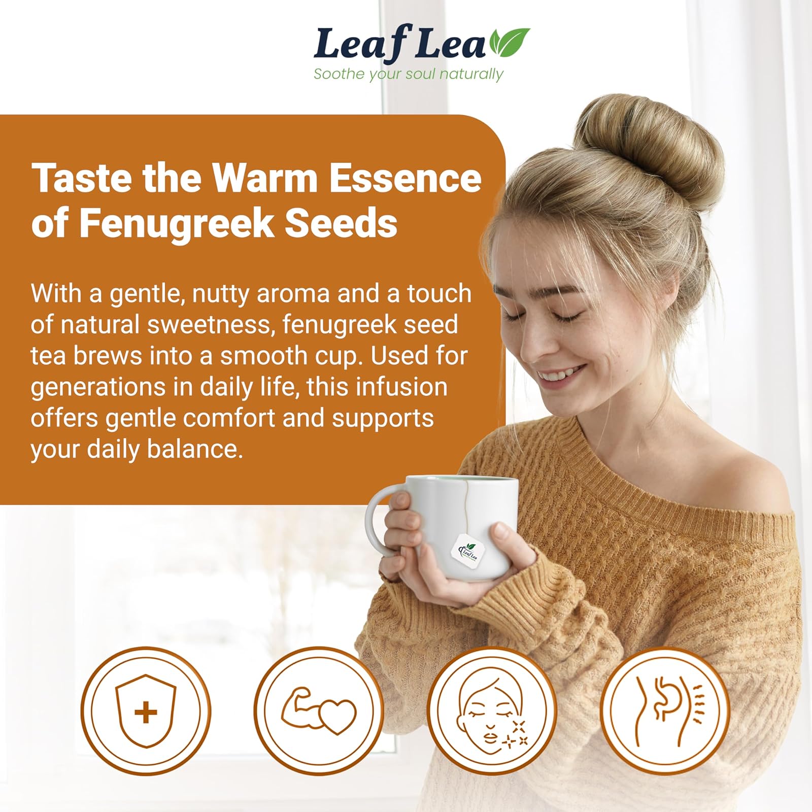 natural fenugreek tea for health