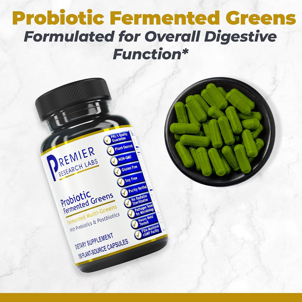 natural fermented greens for gut health