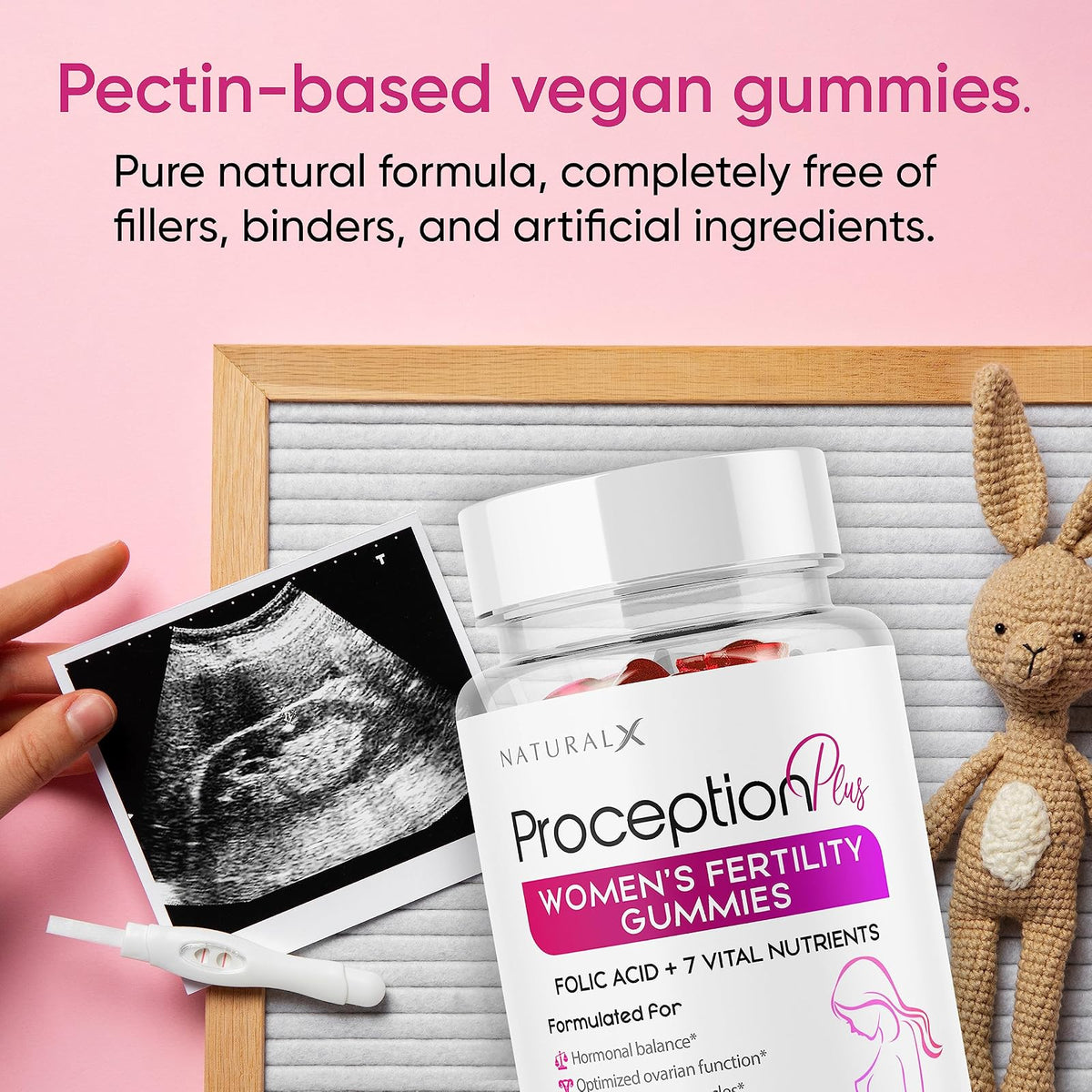 natural fertility support with gummies