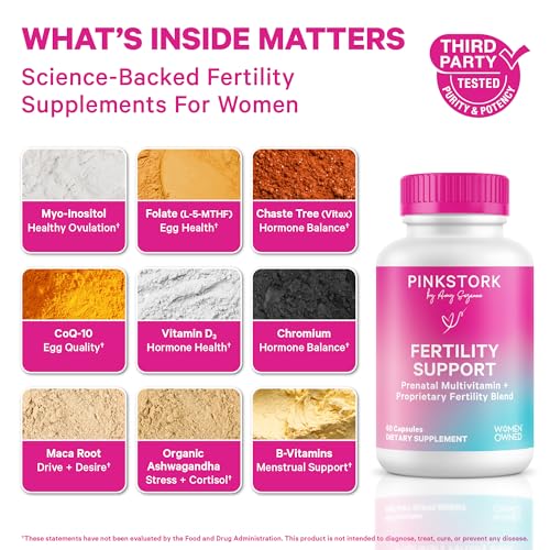 natural fertility support with Pink Stork