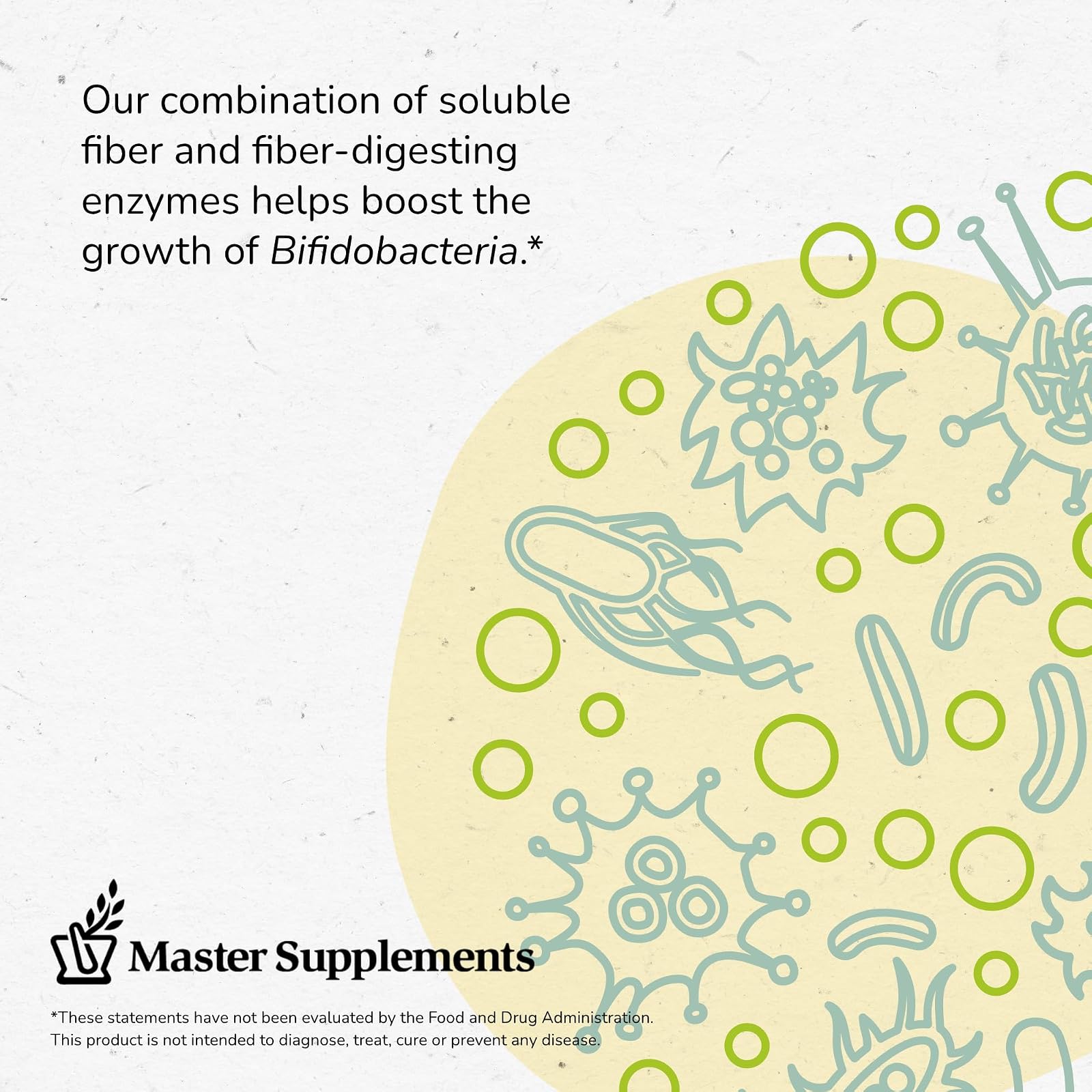Natural fiber blend for regularity