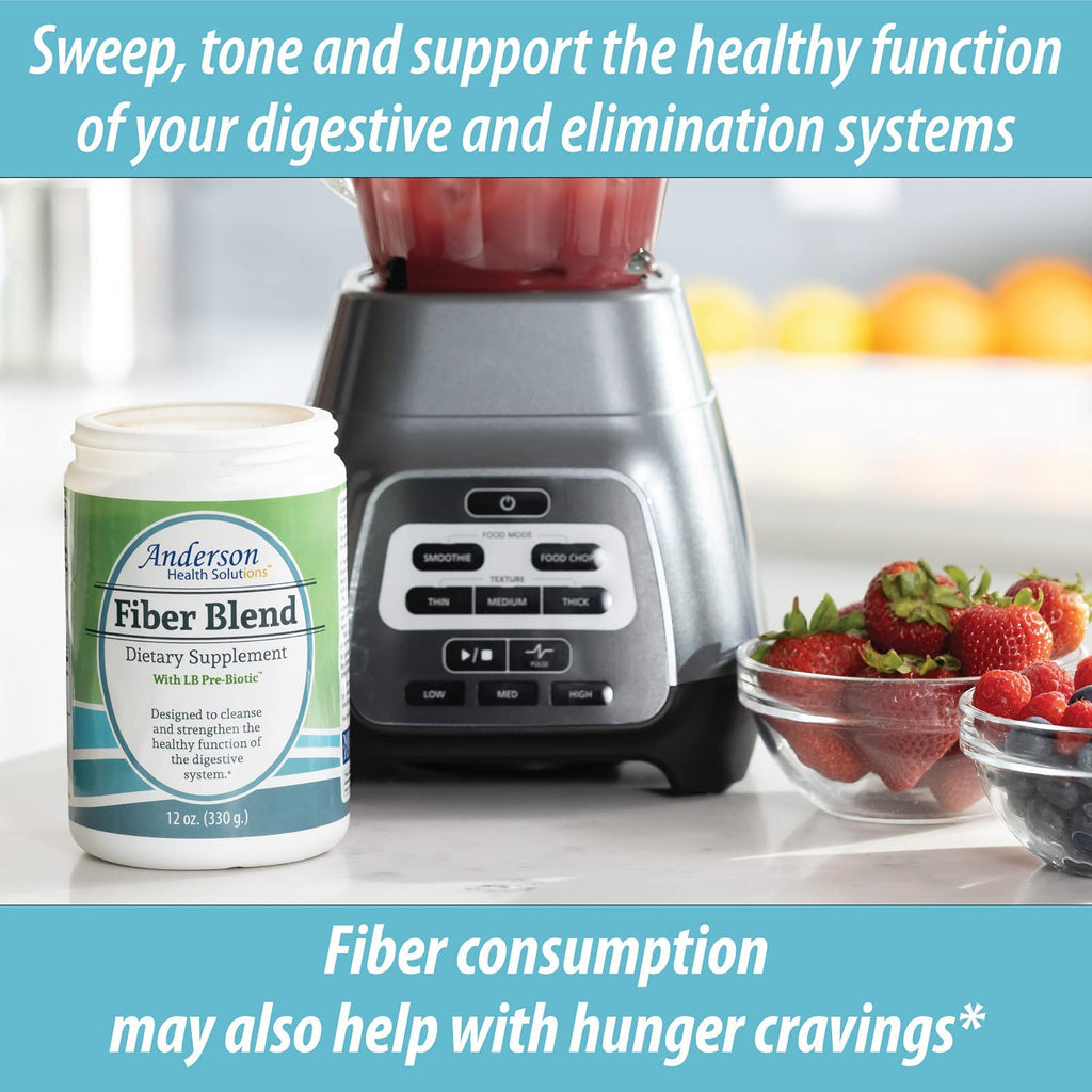Natural fiber blend with LB prebiotic