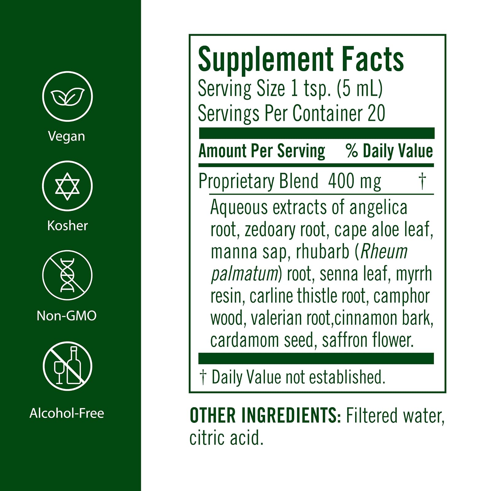 natural fiber blend with Swedish Bitters