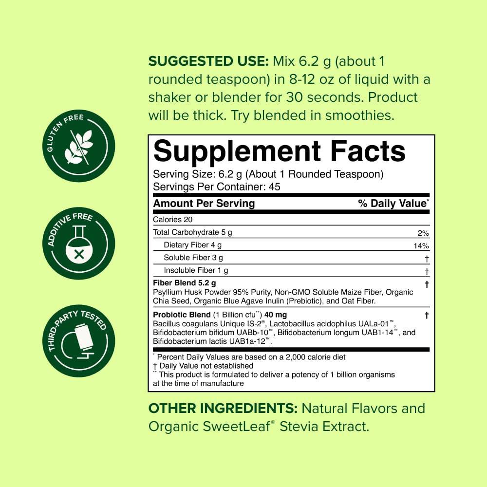 natural fiber for gut health