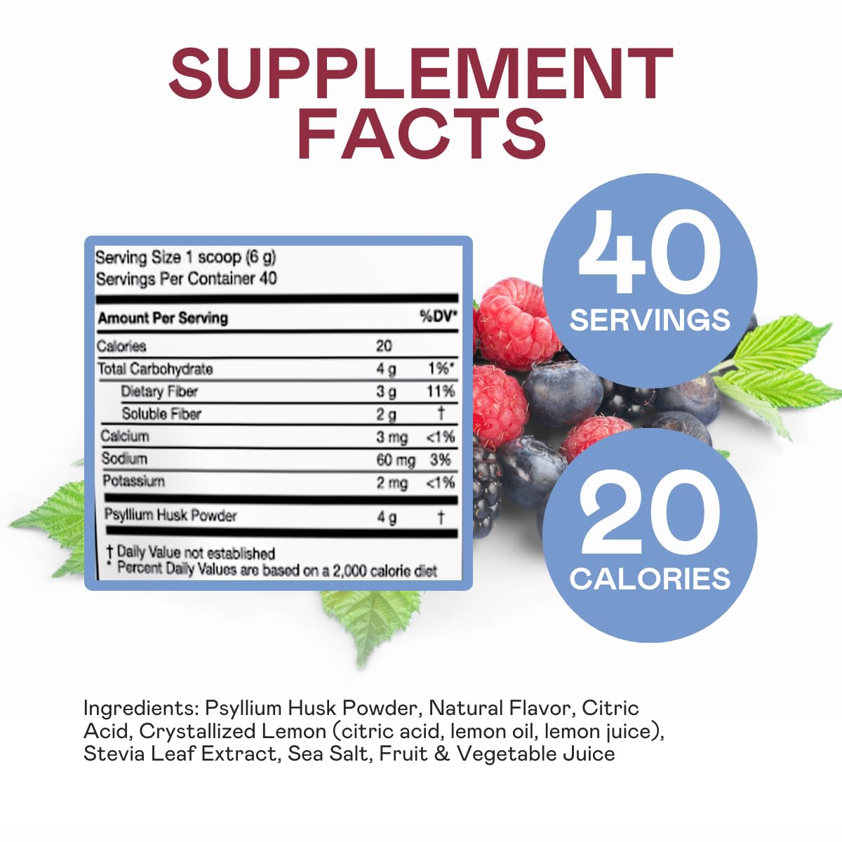 Natural fiber for weight management