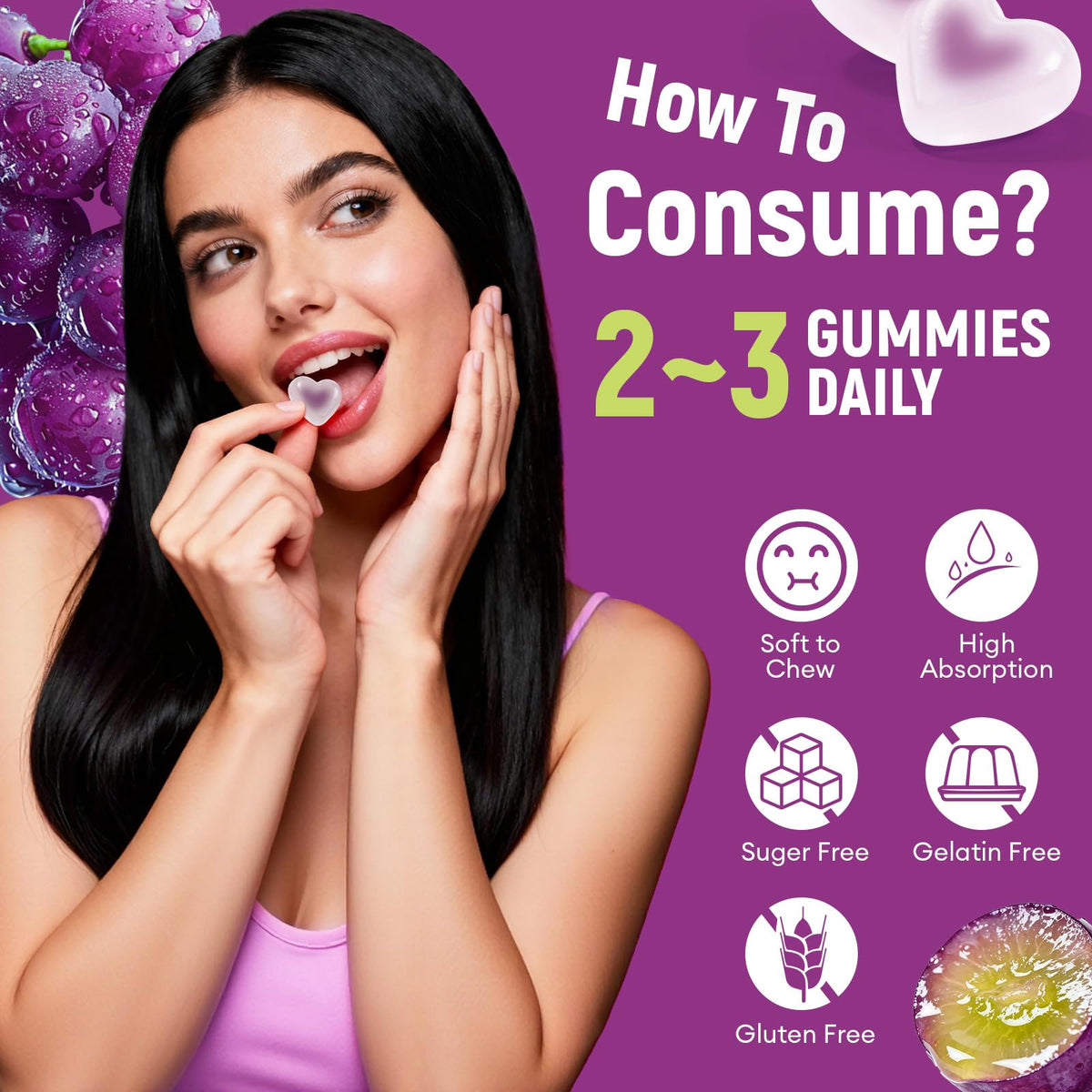 Natural fiber gummies for better digestion