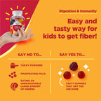 natural fiber gummies for children's health