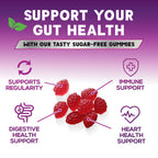 natural fiber gummies for digestive support