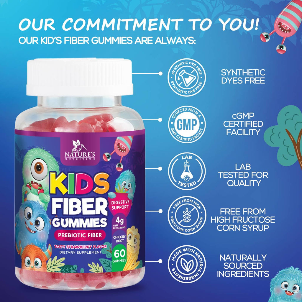natural fiber gummies for kids
