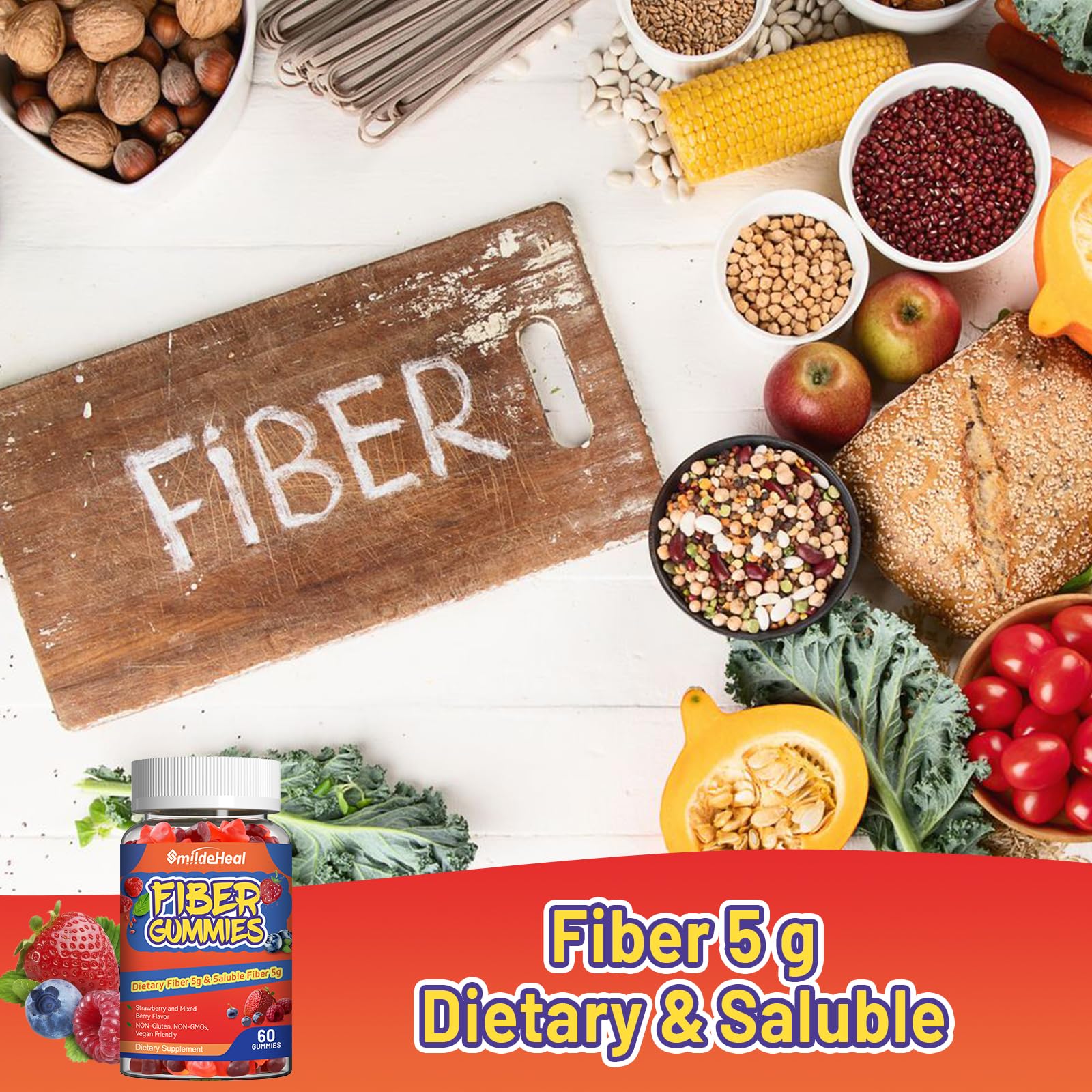 natural fiber gummies for regularity