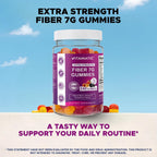 Natural fiber gummies for regularity