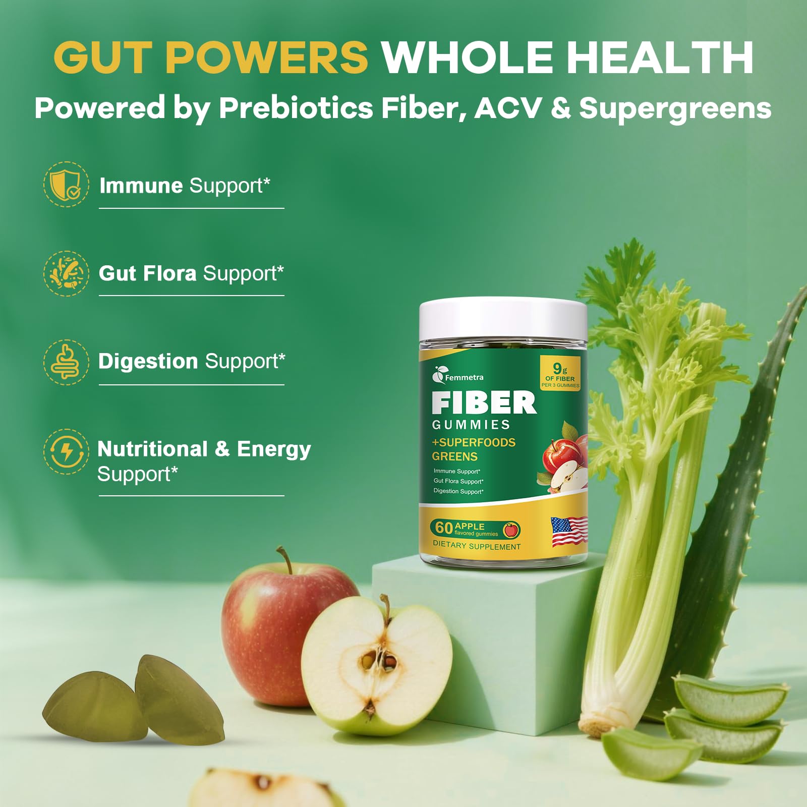 natural fiber gummies for regularity