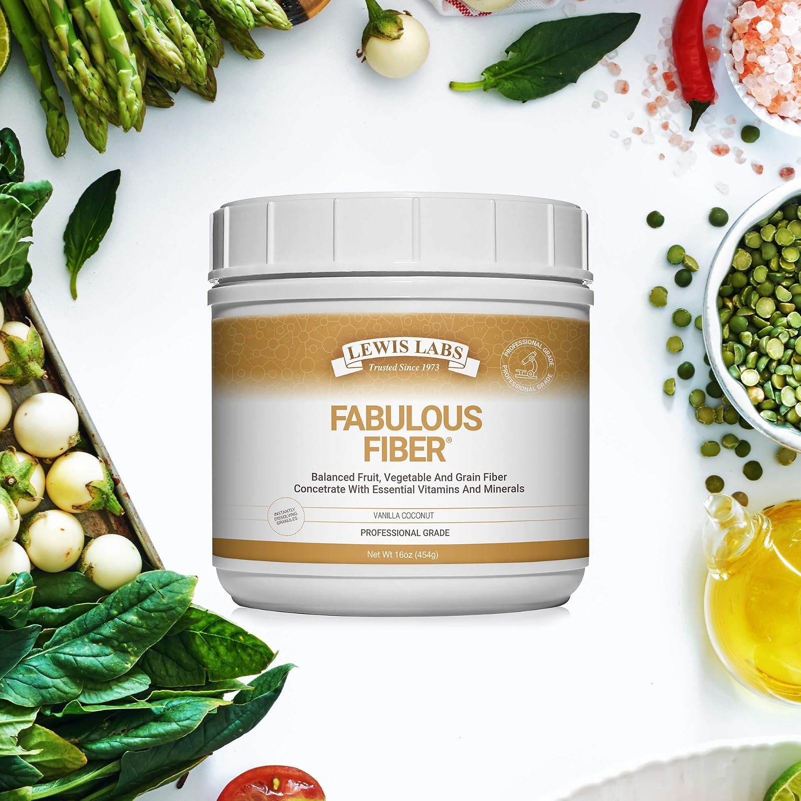 Natural fiber powder for constipation relief