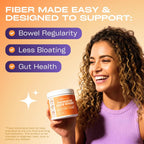 Natural fiber powder for daily use