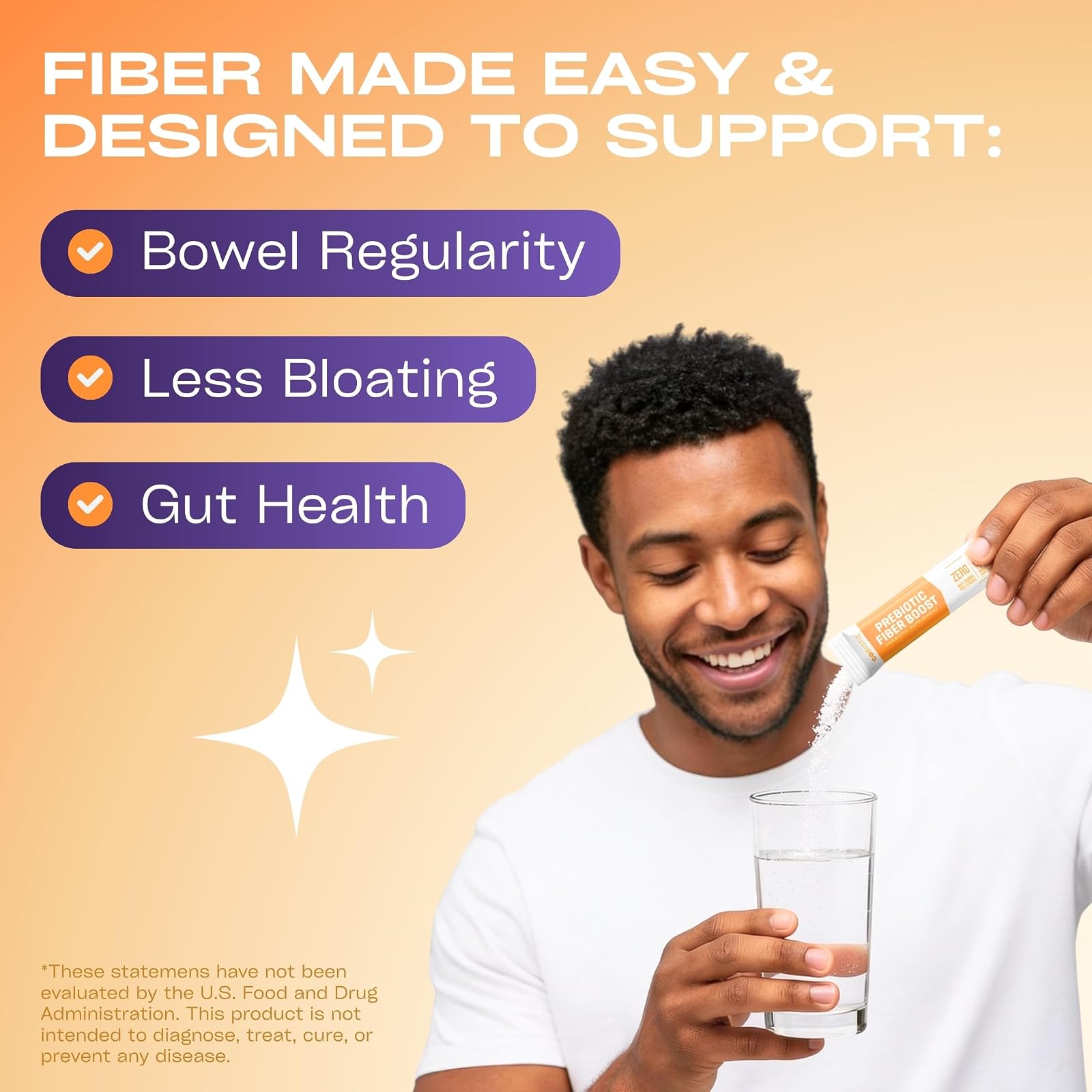 Natural fiber powder for daily use