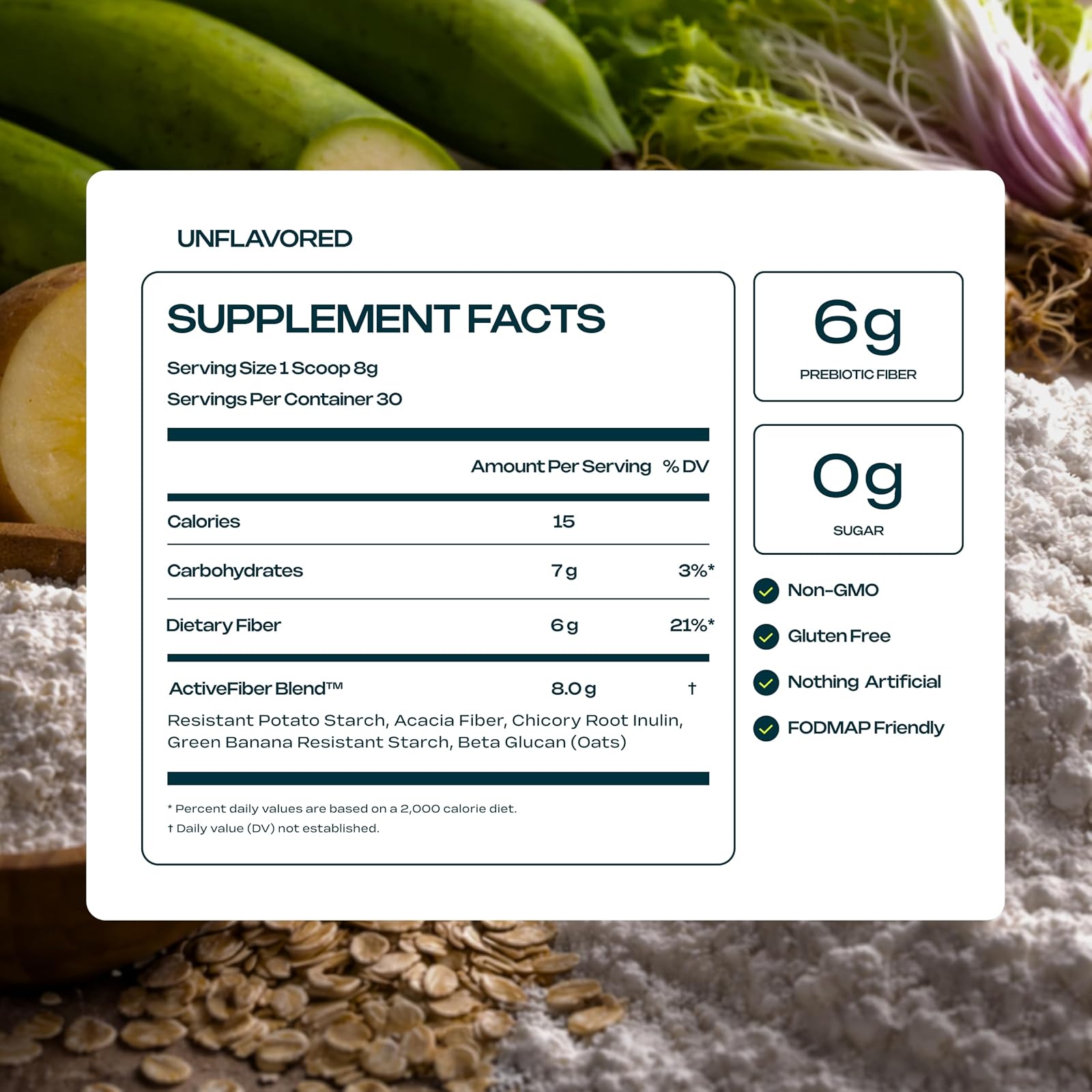 natural fiber powder for daily use