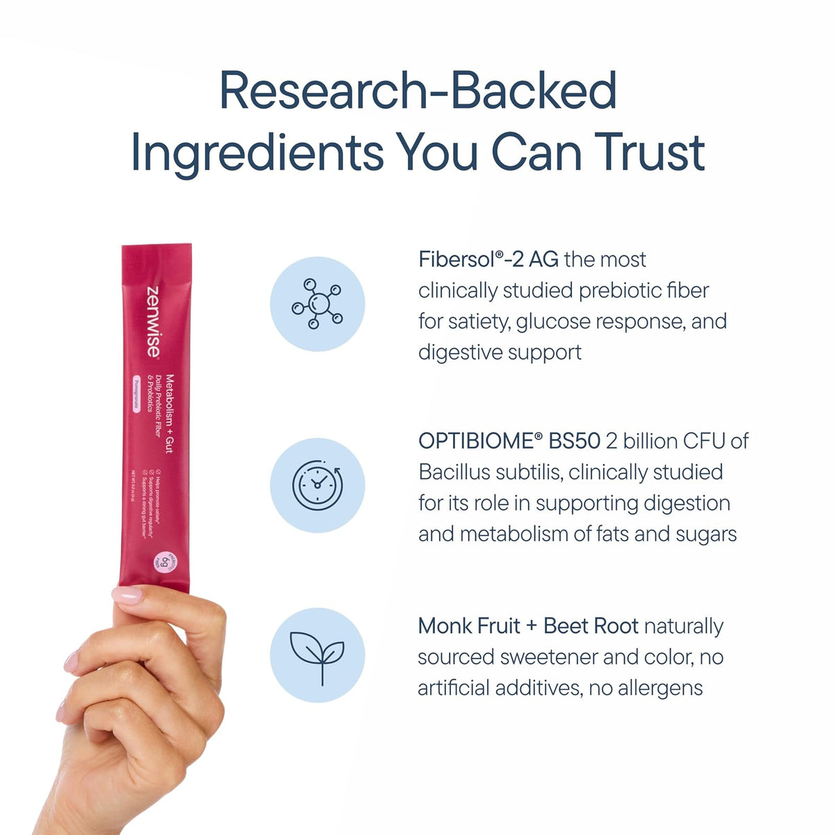 natural fiber powder for gut health