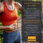 Natural fiber source for low-FODMAP diet