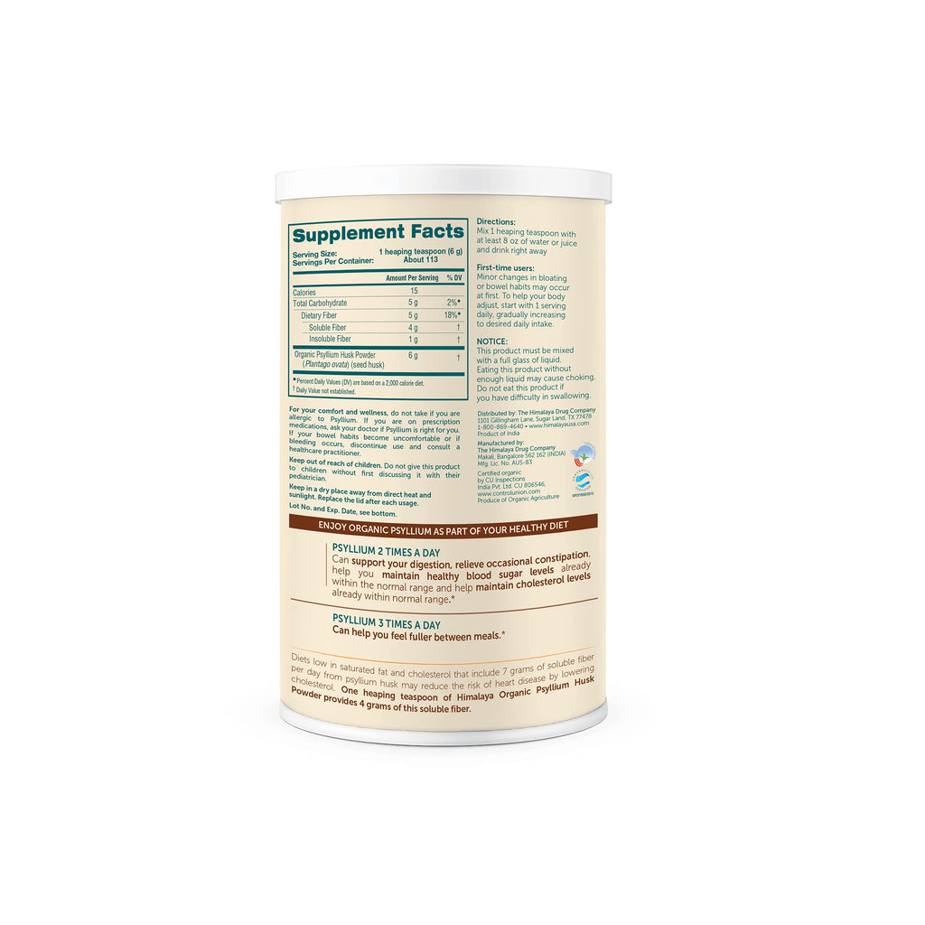 natural fiber source for regularity