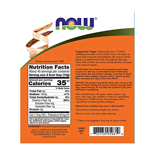 natural fiber source psyllium husks