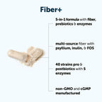 Natural fiber supplement capsules