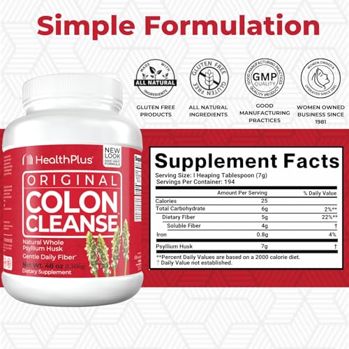 Natural fiber supplement for cleansing
