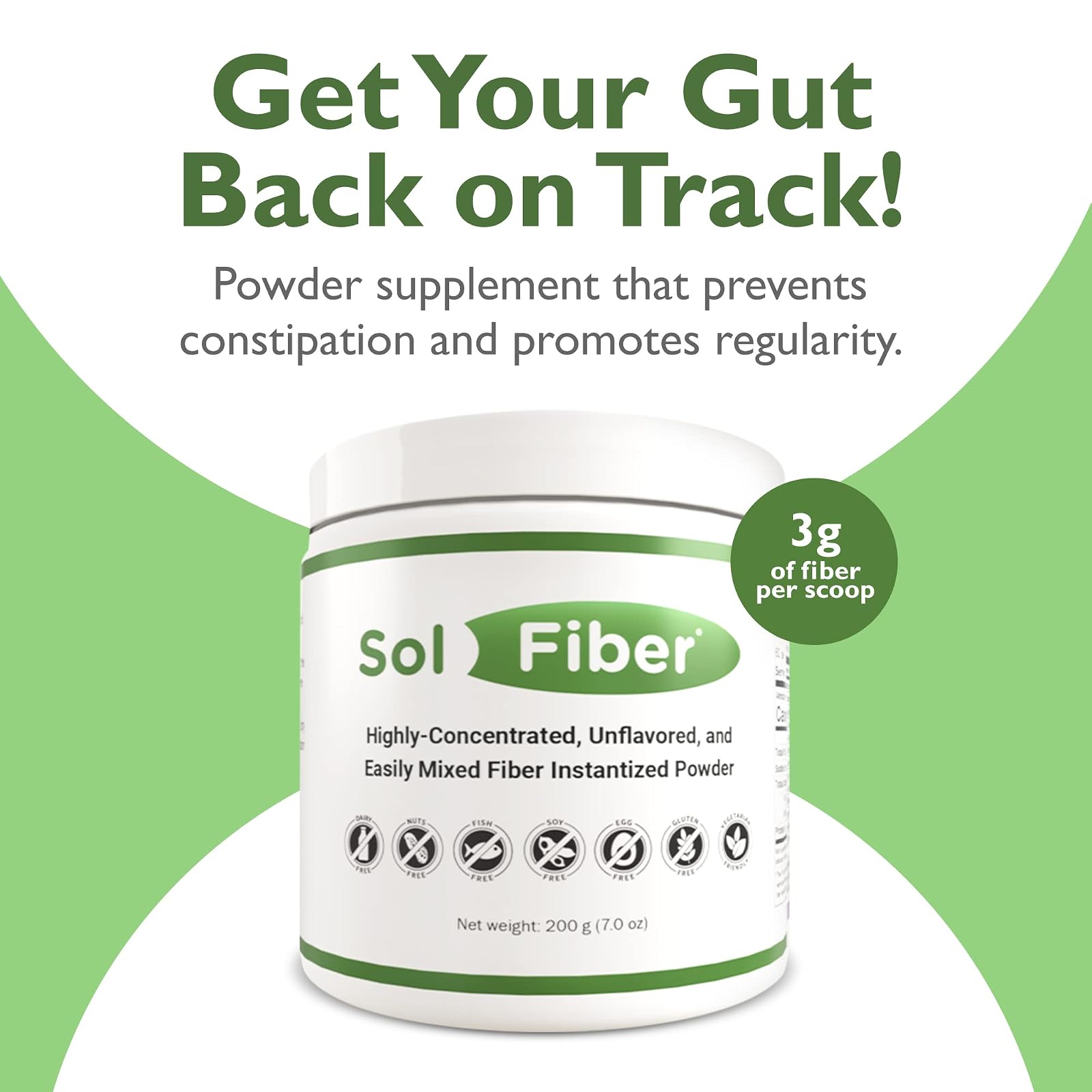 natural fiber supplement for gut health