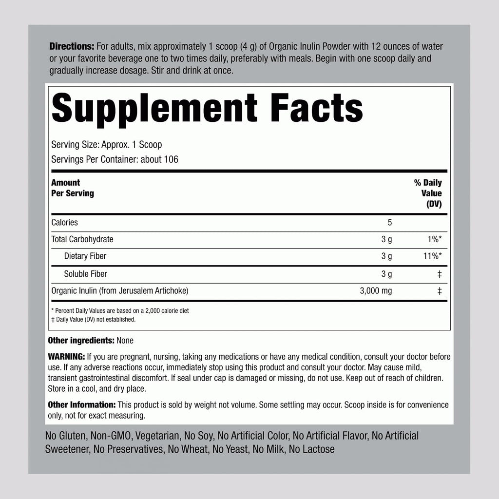 natural fiber supplement for gut health