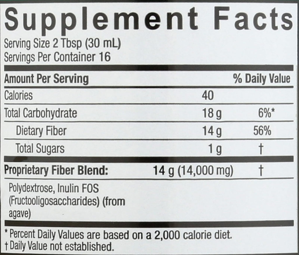 Natural fiber supplement for gut health