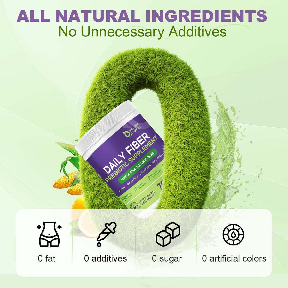 natural fiber supplement for gut health