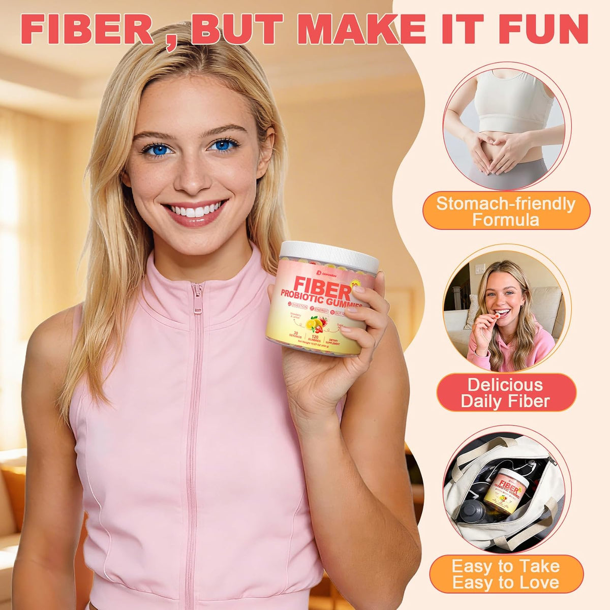 natural fiber supplement for healthy digestion